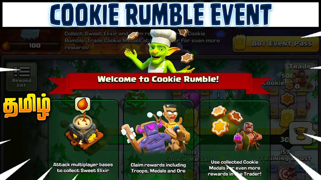 New Cookie Rumble Event - Explained | Clash of Clans (Tamil) - YouTube
