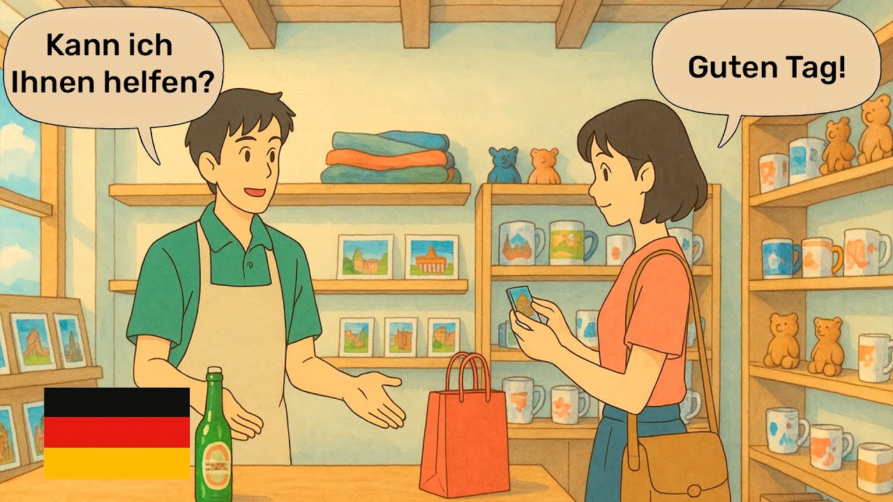 15 Minutes of Daily German Conversations for Beginners | 10 German ...