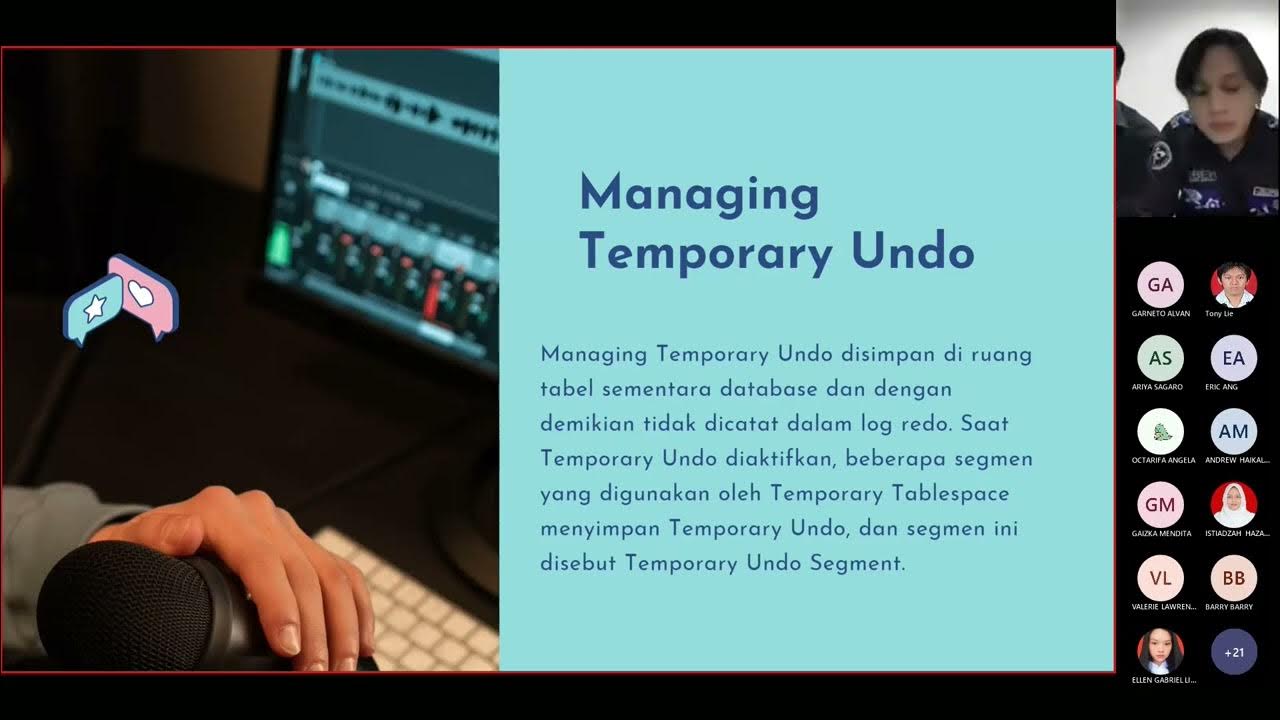 Presentasi Oracle Database Administrator - [Managing Undo ] - YouTube