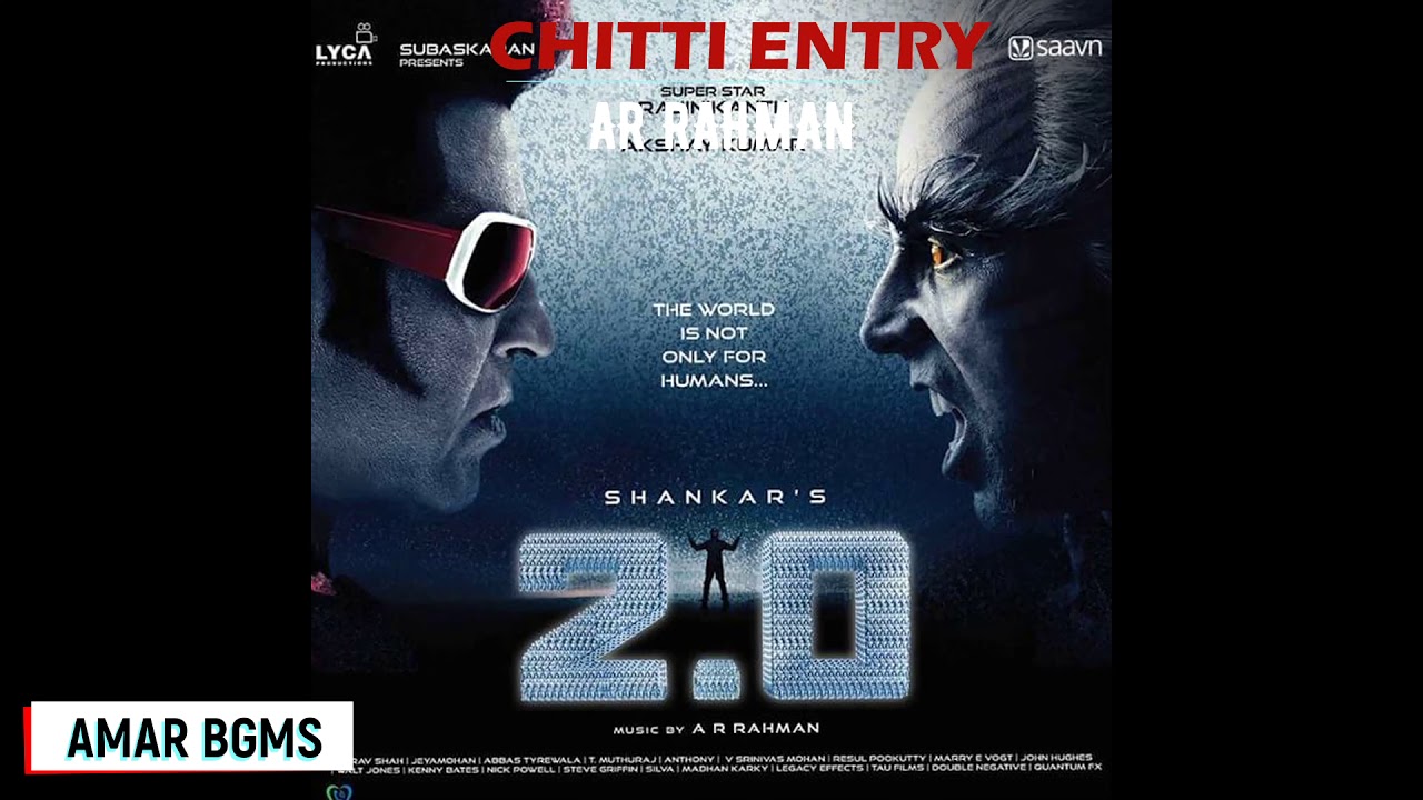 ENTHIRAN | ROBOT | Chitti Entry BGM | Rajinikanth | AR Rahman - YouTube