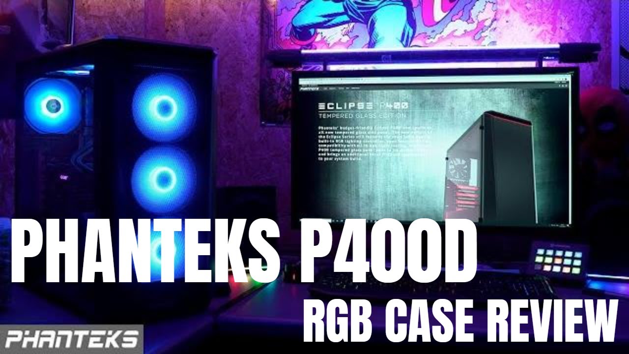 Phanteks RGB PC Gaming Case Review - P400 Digital - YouTube