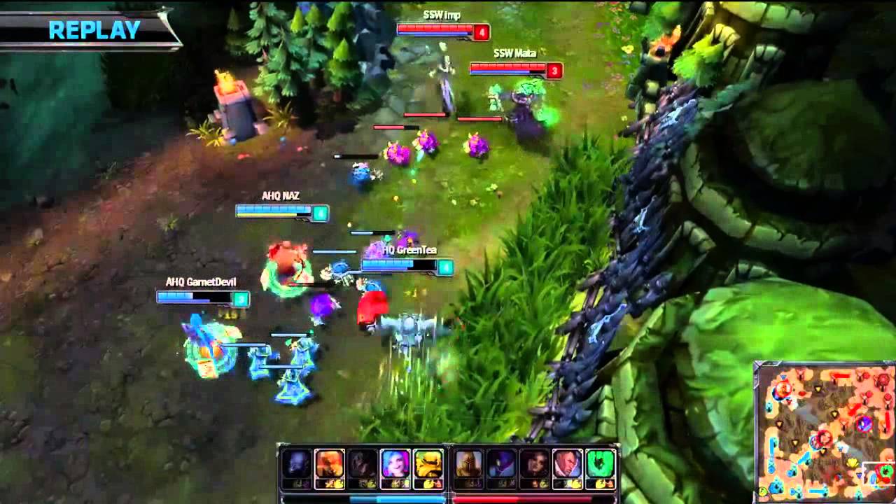AHQ vs SSW - Amazing imp double kill - YouTube