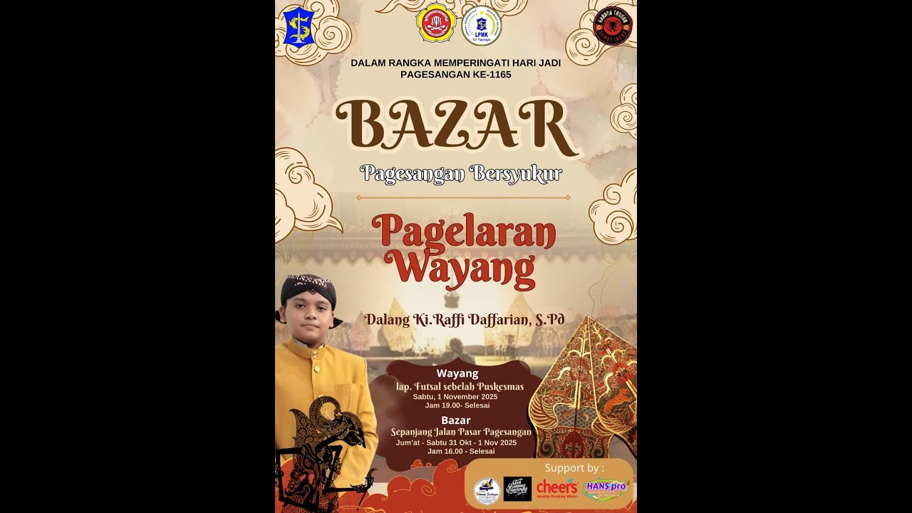 Penggalan 1 Pentas Wayang Ki Raffi di Pagesangan 1 Nov 2025 - YouTube