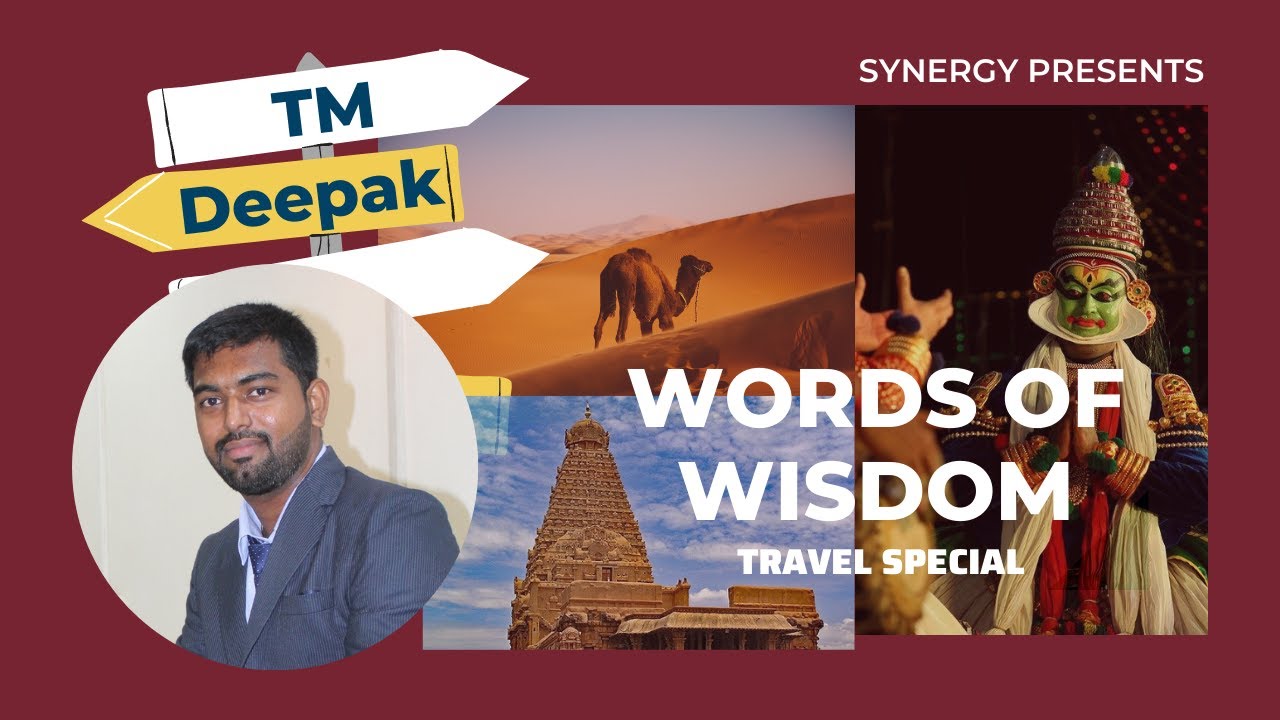 Words Of Wisdom- TM Deepak Chavan - YouTube