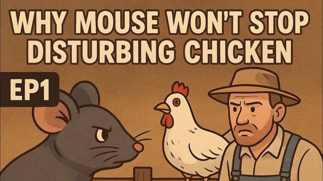 “Why Mouse Won’t Stop Disturbing Chicken – Episode 1 | Tom & Max Story ...