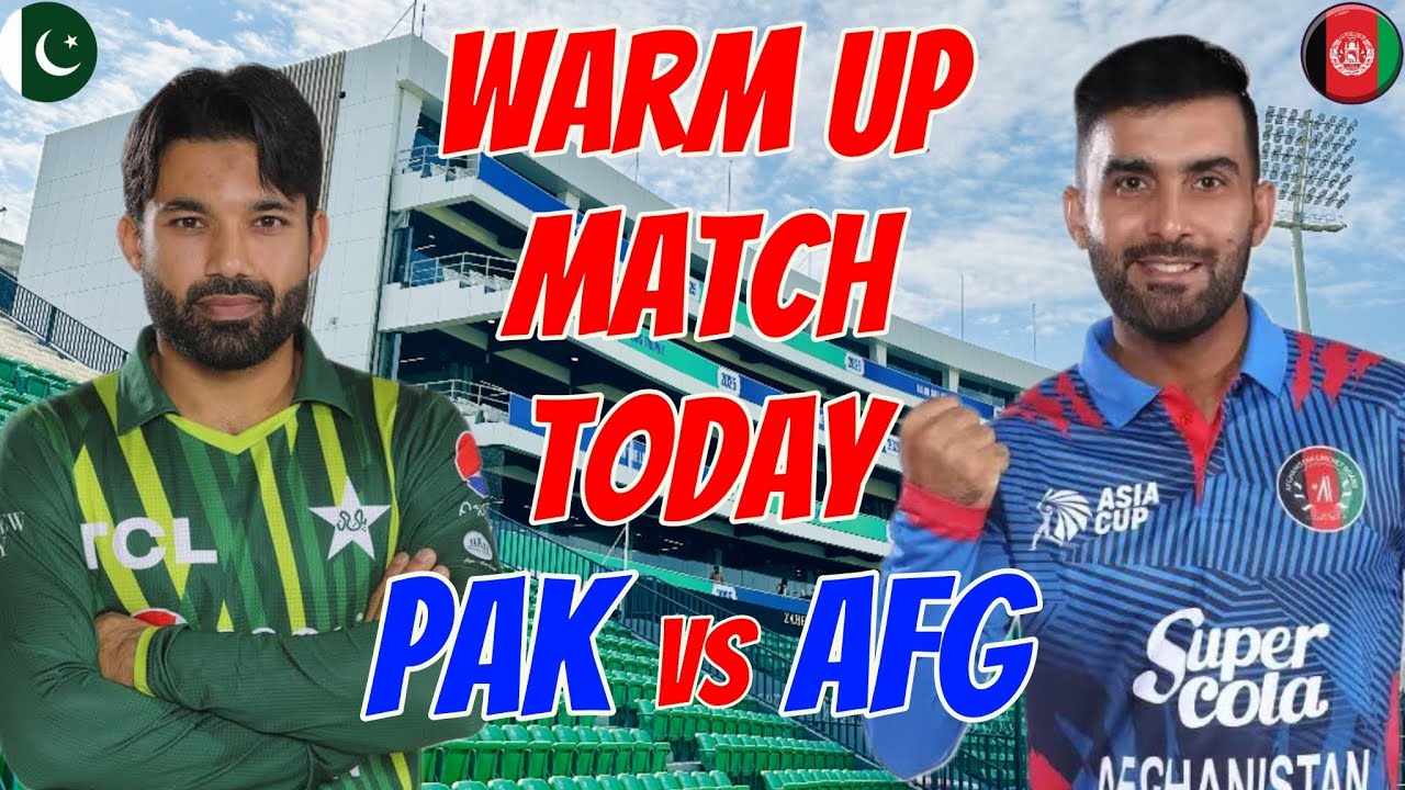 warm up match today Pak Vs AFG|Today Match Pak Vs AFG #tranding # ...