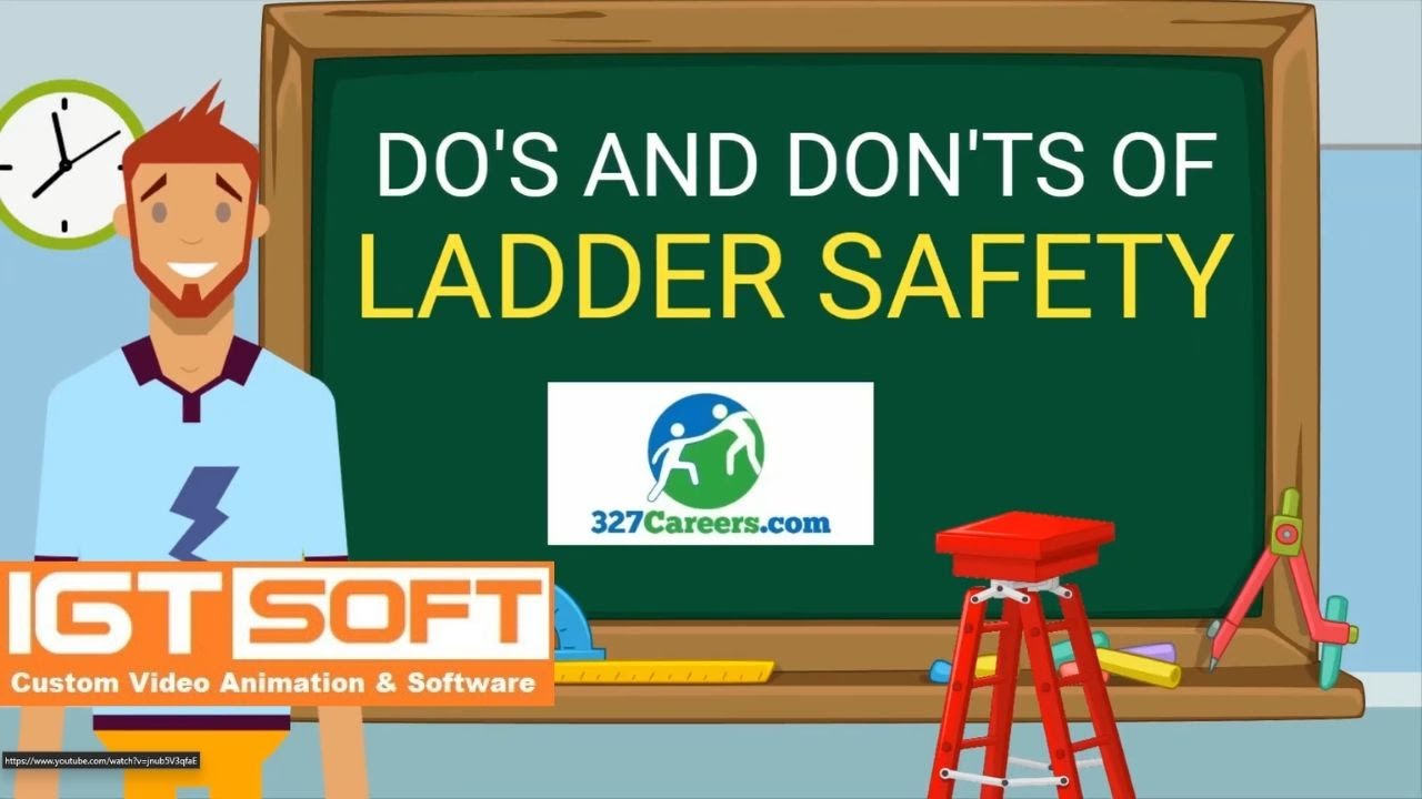 Second Chance Jobs Educational Video Do's and Don'ts of Ladder Safety ...