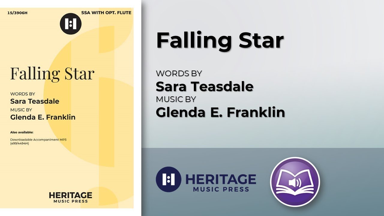 Falling Star (SSA) | Glenda E. Franklin - YouTube