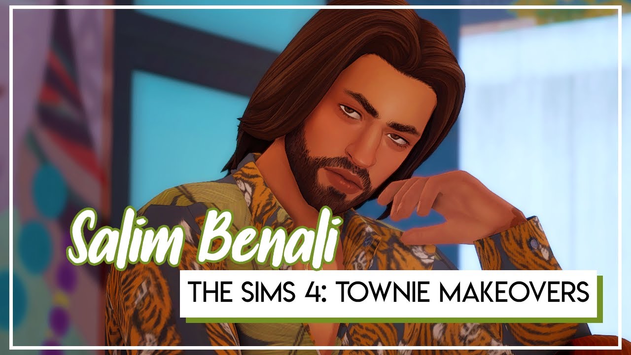 Salim Benali, Art District's finest 🎨 The Sims 4 Speed CAS - YouTube
