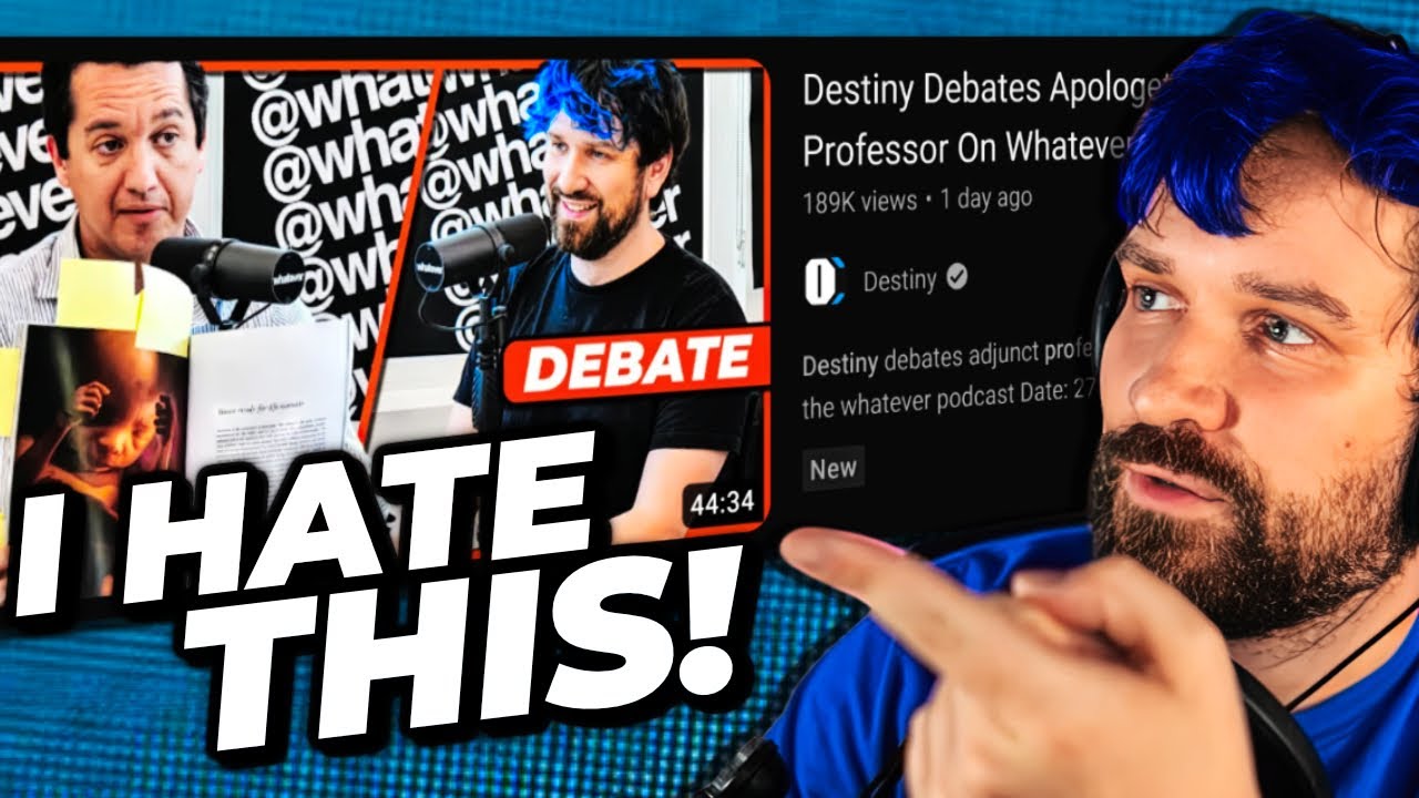 Destiny Gets Grilled By Debate Coach - YouTube