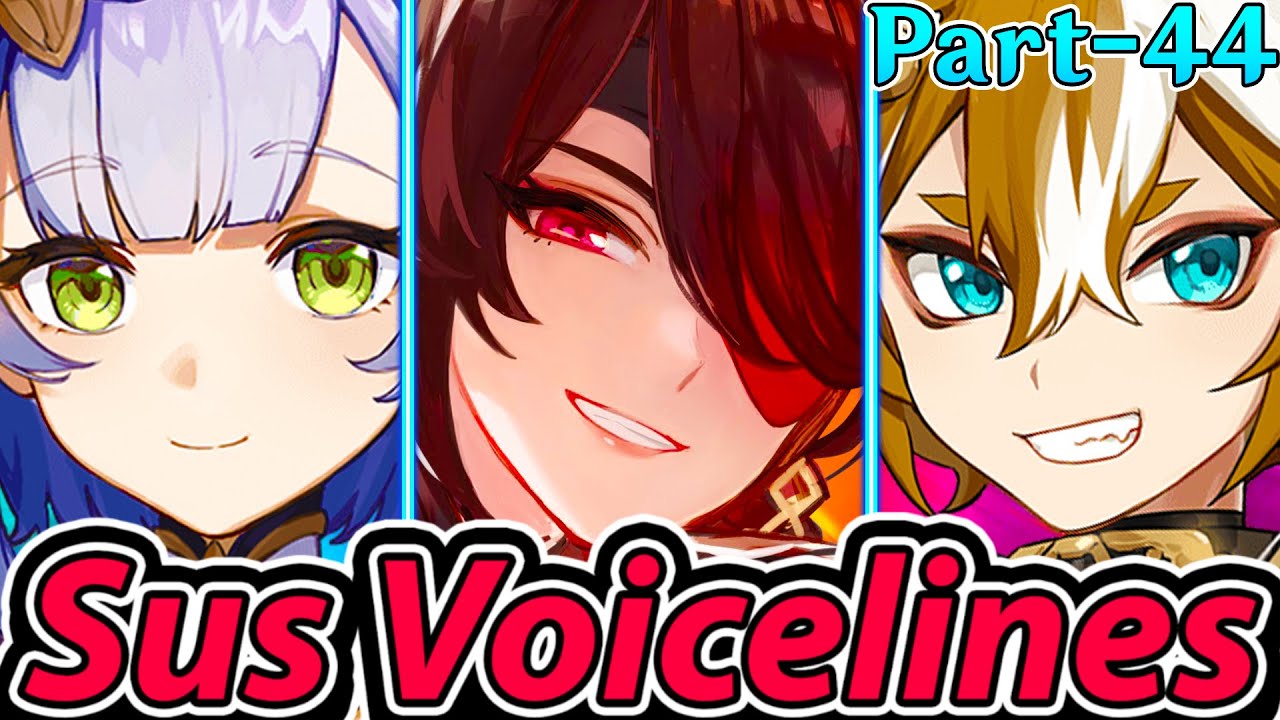 Some Funny/Interesting/Sad Voice lines - Genshin Impact | Part-44 ...