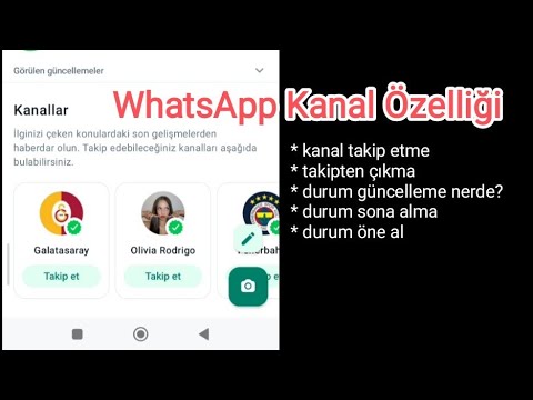 WhatsApp kanal özelliği, whatsapp yeni güncelleme 2023