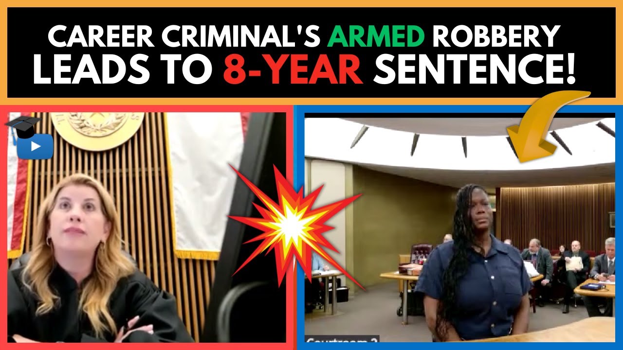 Judge West's Powerful Decision: Career Criminal's Armed Robbery Leads ...