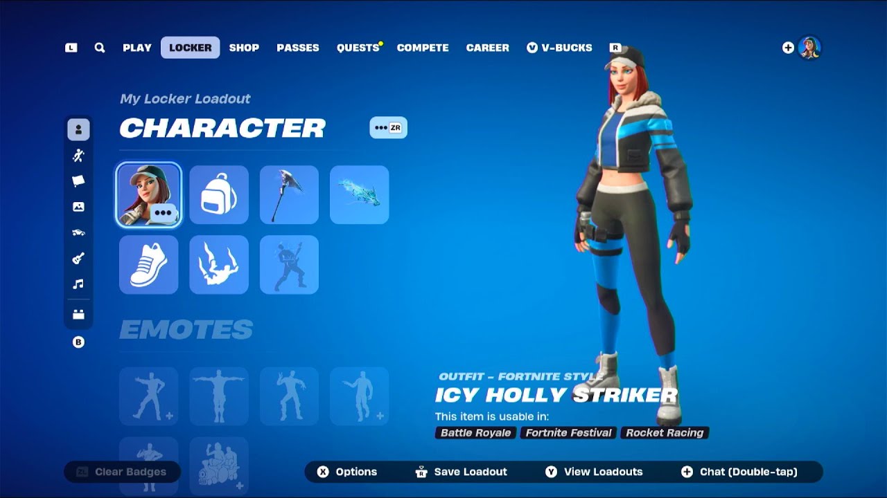 Fortnite ICY HOLLY strikes back! - YouTube