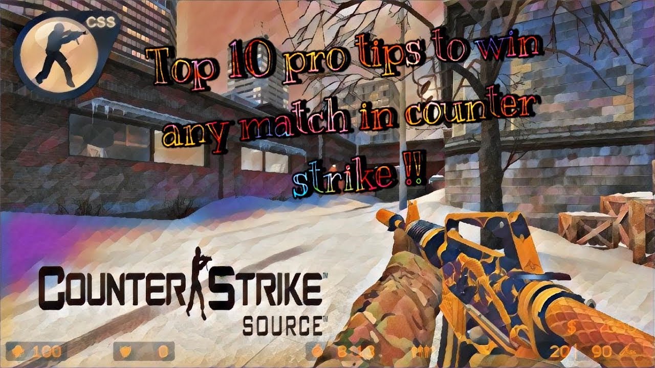 TIPS AND TRICKS IN COUNTER STRIKE : SOURCE TO WIN ANY MATCH!! - YouTube