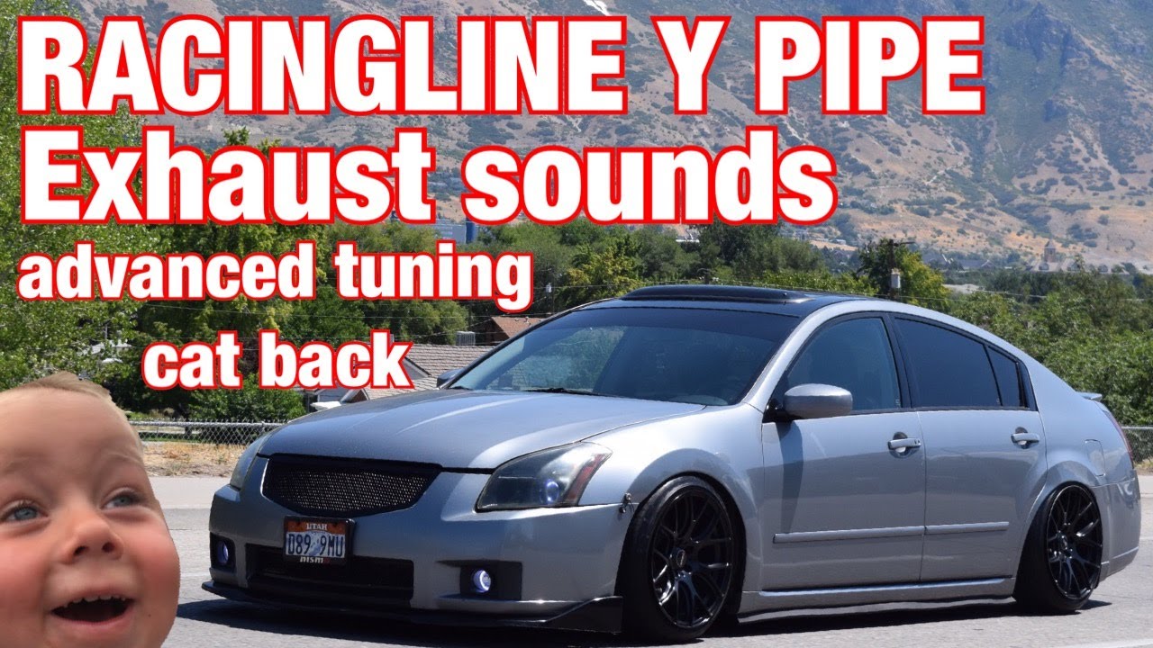 Racingline Y pipe + catback 07 maxima #nissan #maxima #nismo - YouTube