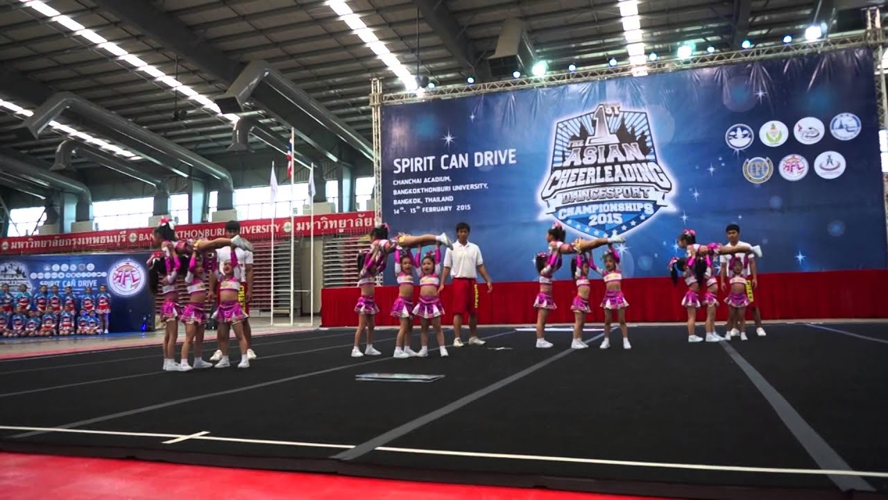 ASIAN Cheerleading Championships 2015 - อนุบาลเมืองเอก - YouTube
