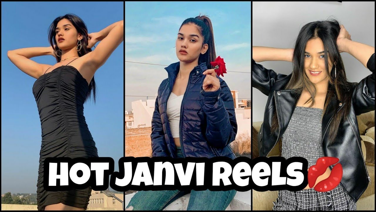 💋Just Janvi Instagram viral reels | Just Janvi TikTok popular videos ...