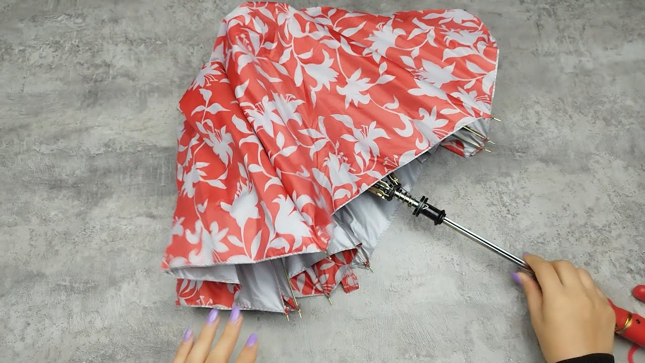 Broken Umbrella DIY! How To Sew an Easy Apron With Old and Broken ...