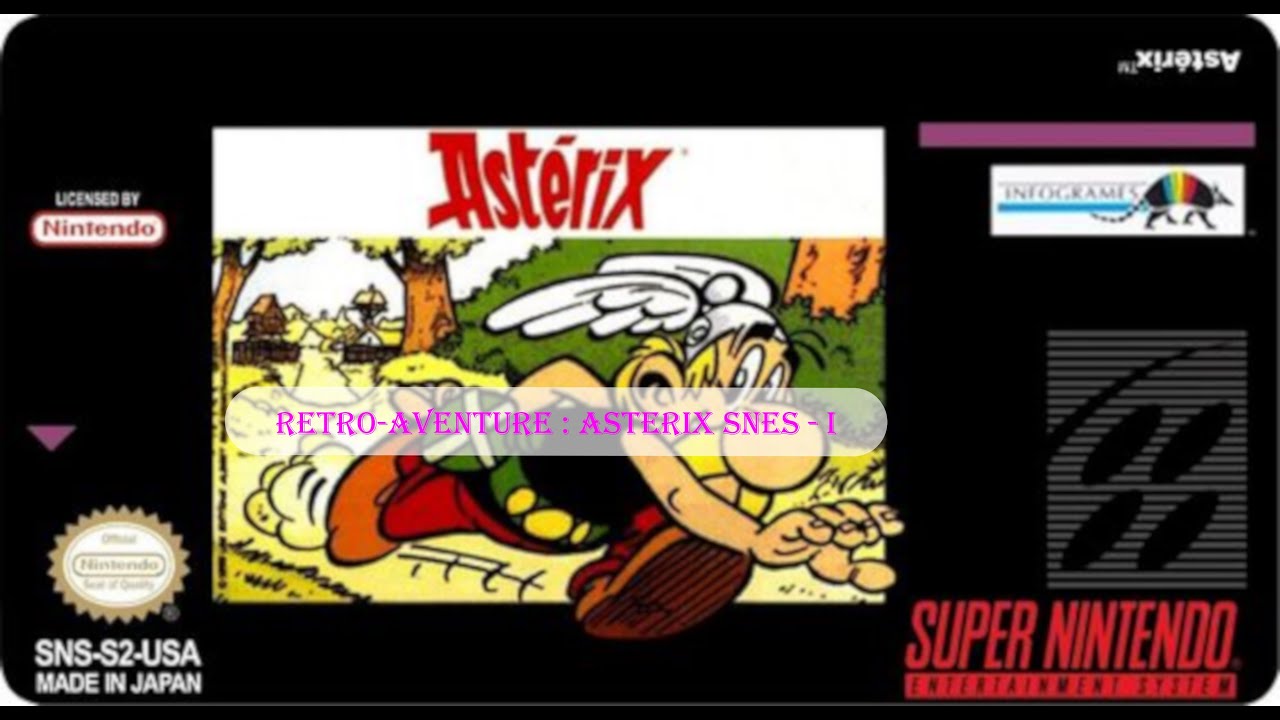 Retro-Aventure SNES - Astérix 01 - YouTube Retro-Aventure SNES - Astérix 01 - YouTube
