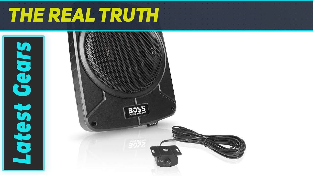 BOSS Audio BAB10 Amplified Car Subwoofer: Unleash Powerful Bass in ...