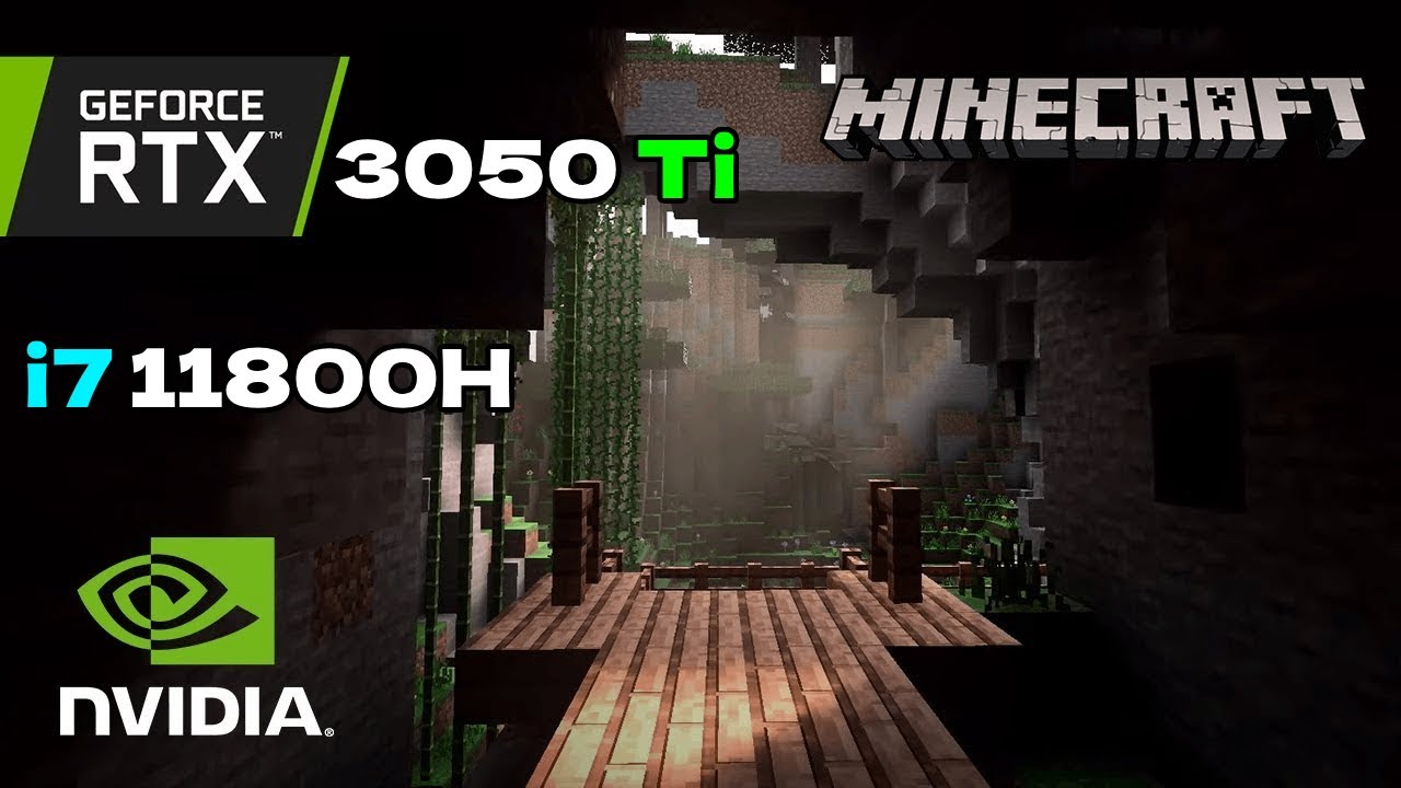 Minecraft | RTX 3050 Ti & i7 11800H | RTX On VS Off Test & Gameplay ...