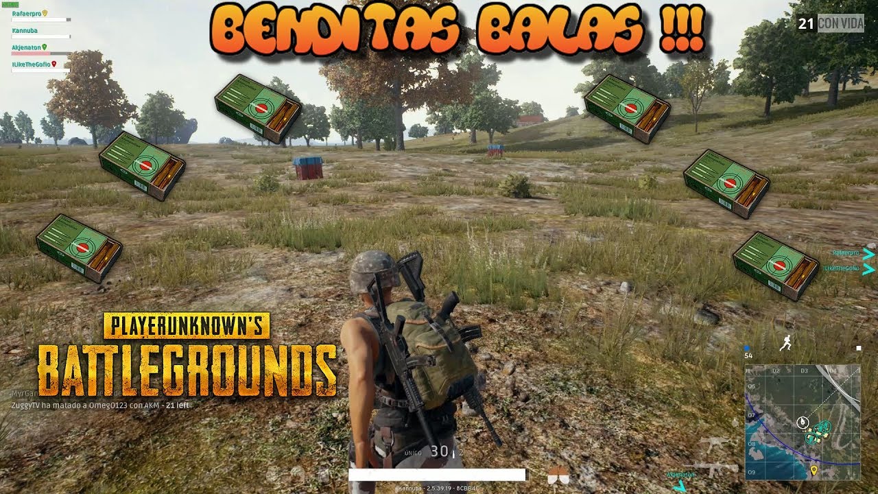 benditas balas !!! " Playerunknown's Battlegrounds " (PUBG) - YouTube