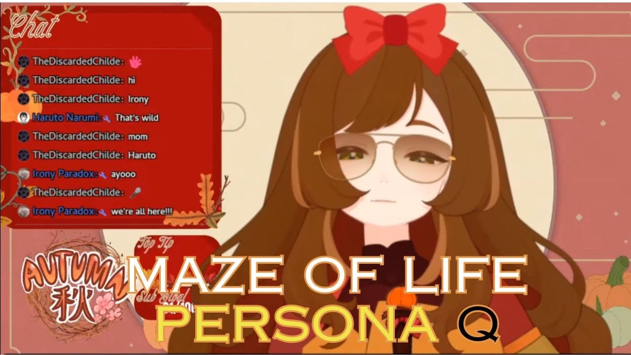 AUTUMN 秋 tried to sing Maze of Life from Persona Q - YouTube