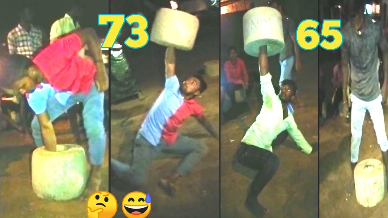 15/11/2021. stone weight lifting funny🤣😜. - YouTube