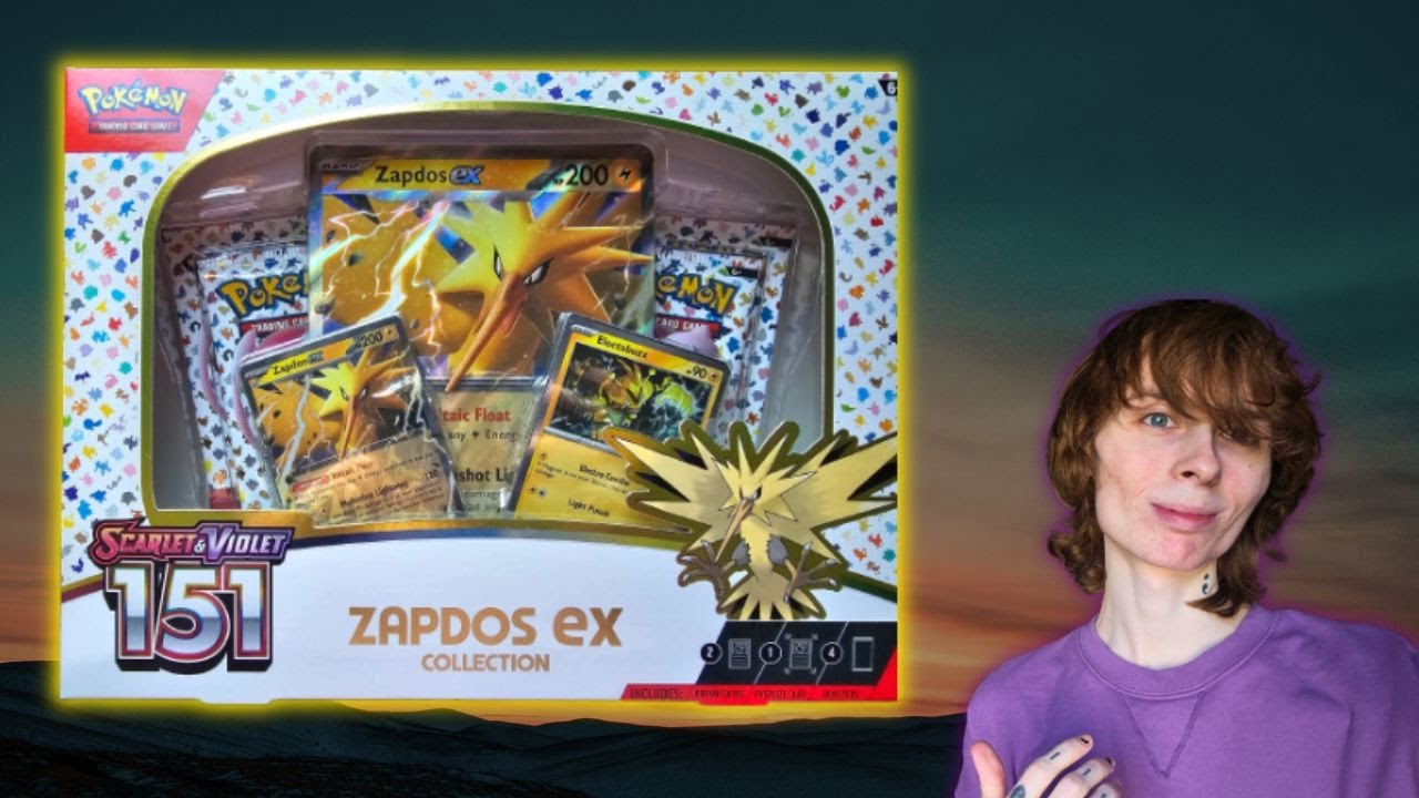 ZAPDOS EX POKEMON BOX OPENING - YouTube