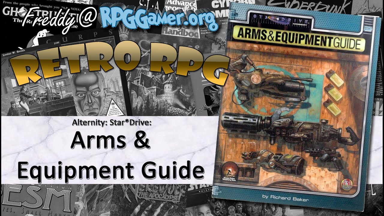 The Arms & Equipment Guide (Stardrive/Alternity, TSR 1998) | Retro RPG ...
