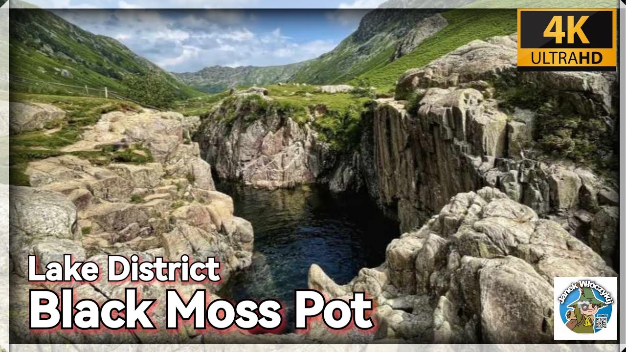 Black moss pot wild swimming 🏊 Lake District Cumbria dji mini 2 4k ...