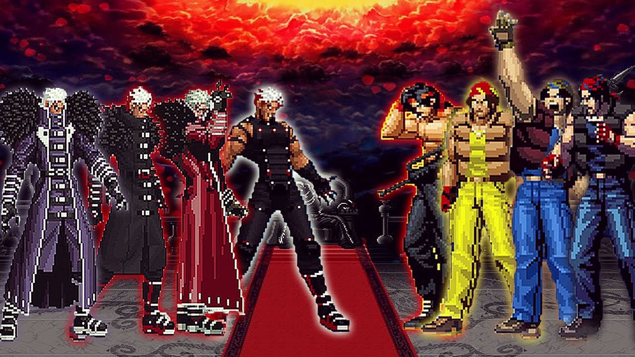 [KOF MUGEN] Krizalid Team Vs Ralf 15 Team - YouTube