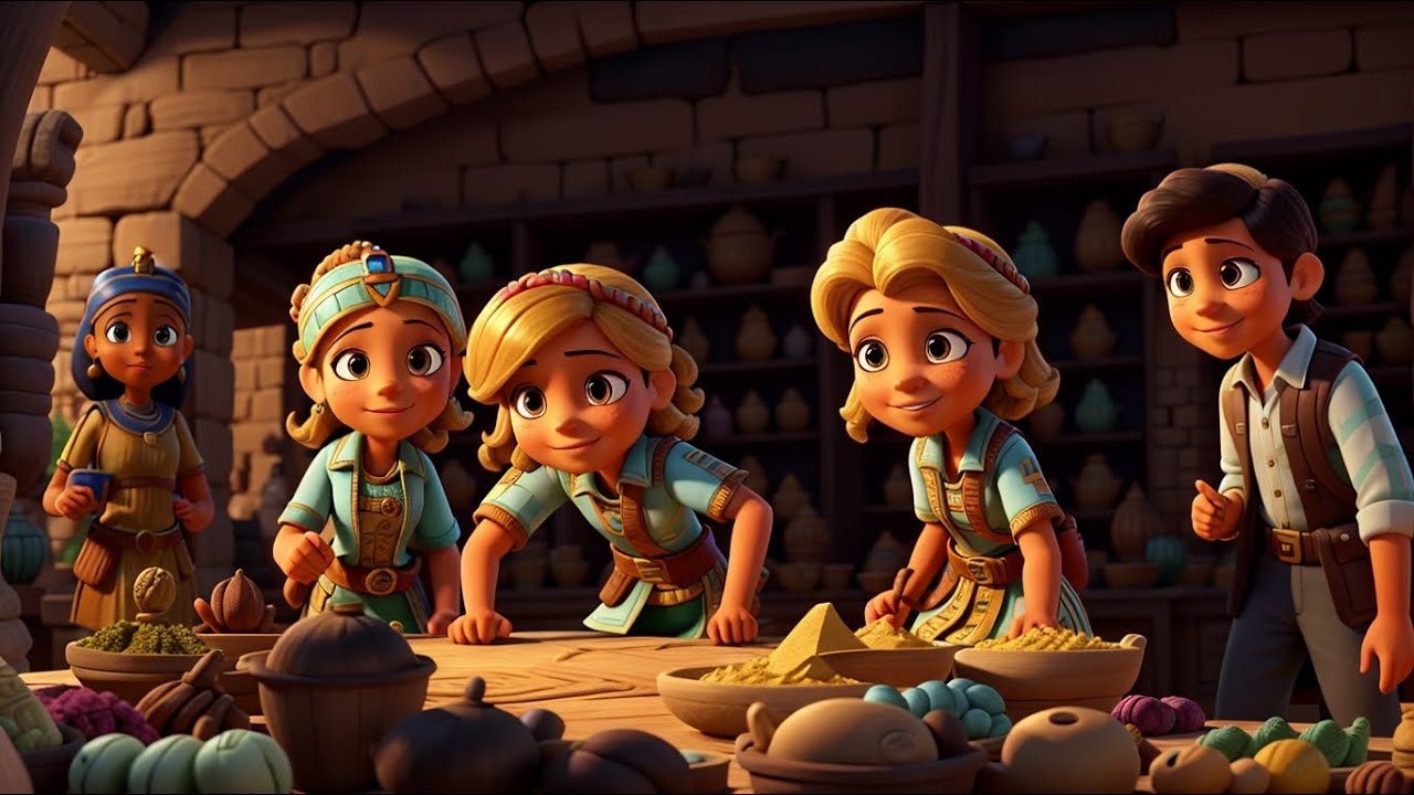 Time-Traveling Explorers - part 1- kids story- time machine -kids ...