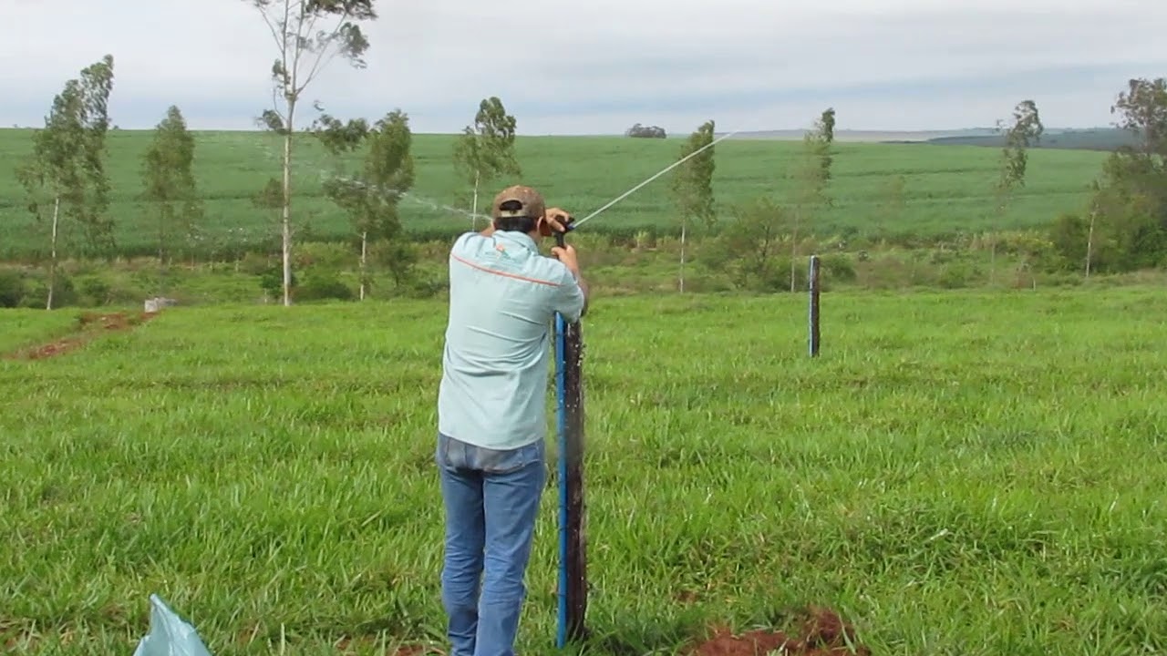 INSTALAÇÃO DE ASPERSOR - YouTube