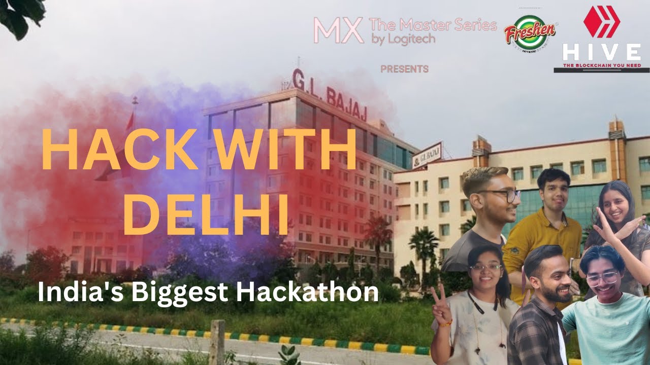India's Biggest Hackathon || Hackathon in G.L Bajaj || Hack With Delhi ...
