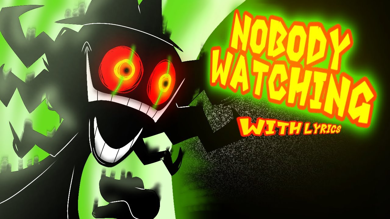 NOBODY WATCHING with LYRICS |Petaly's Weird route theme| (COVER) - YouTube
