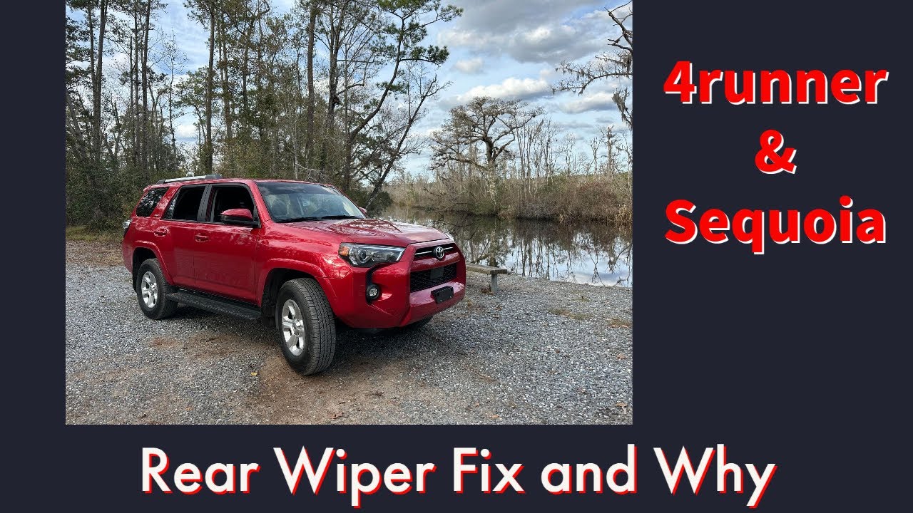 The Simple Reason and Fix to the Toyota 4runner & Sequoia's Rear Wiper ...
