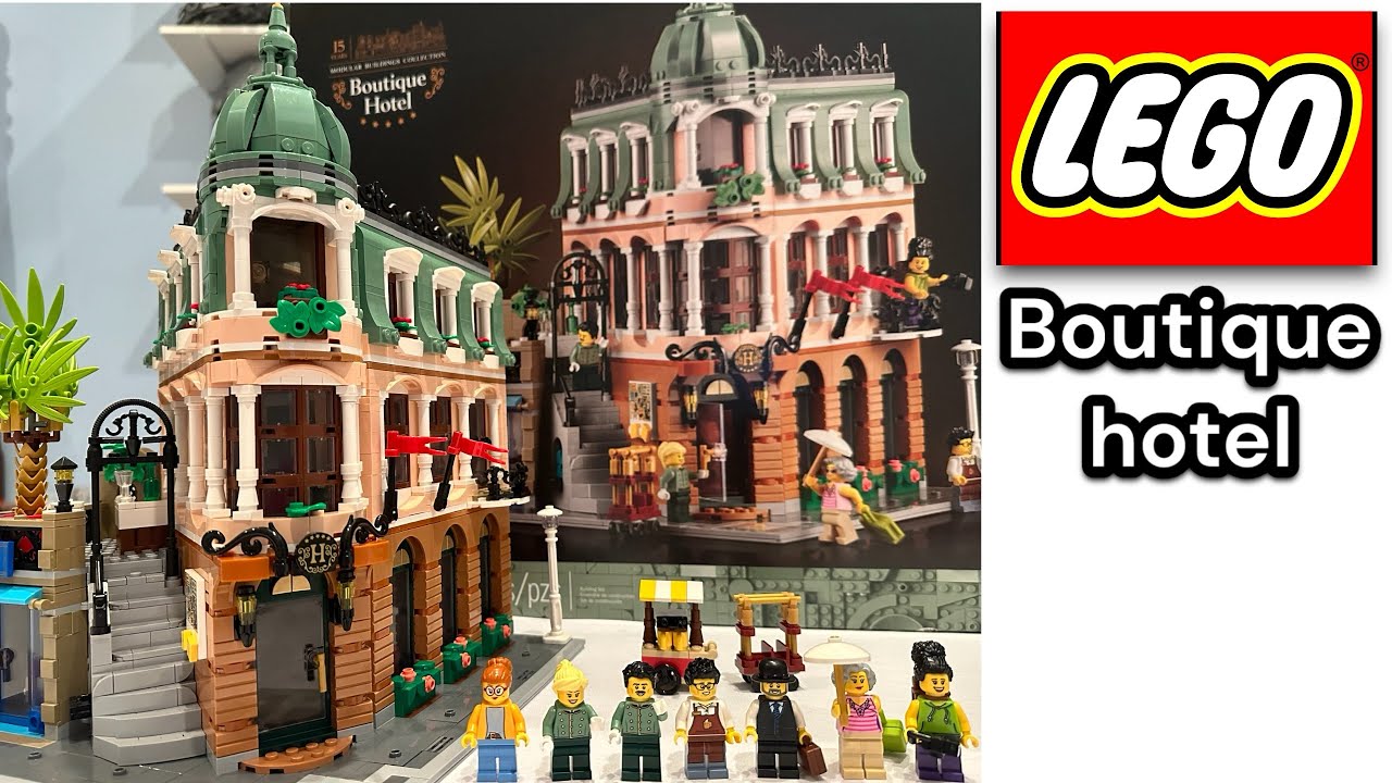 I built the LEGO boutique hotel - YouTube