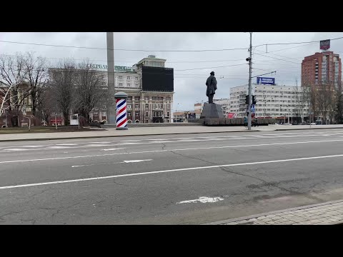 Donetsk: images of the city center as Russia invades Ukraine | AFP