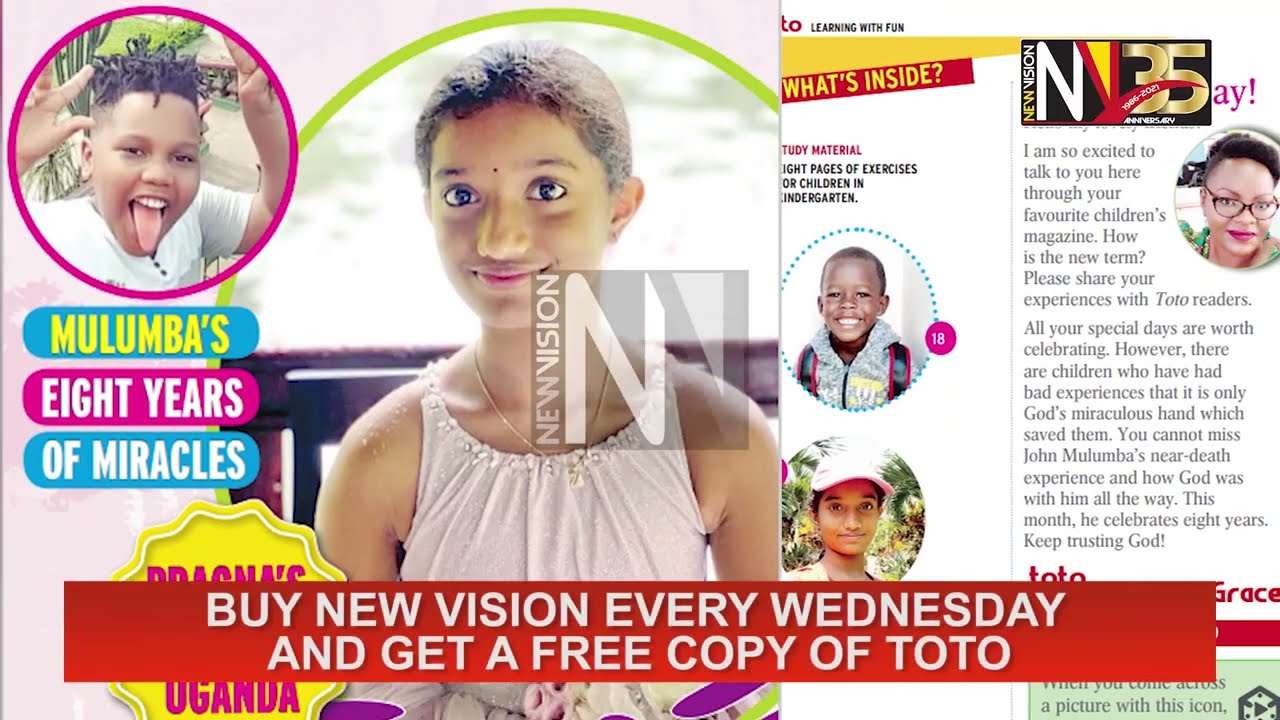 Get Toto Magazine In The New Vision January 26, 2022 - YouTube