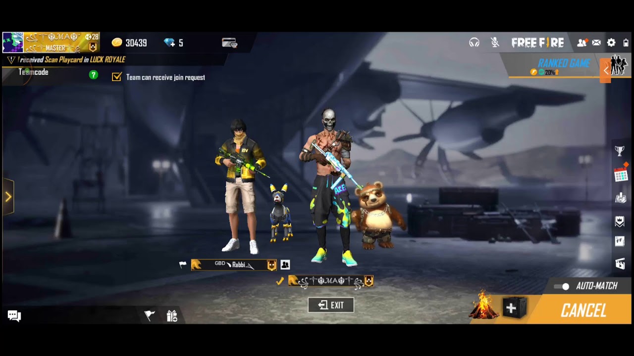 free fire action game - YouTube