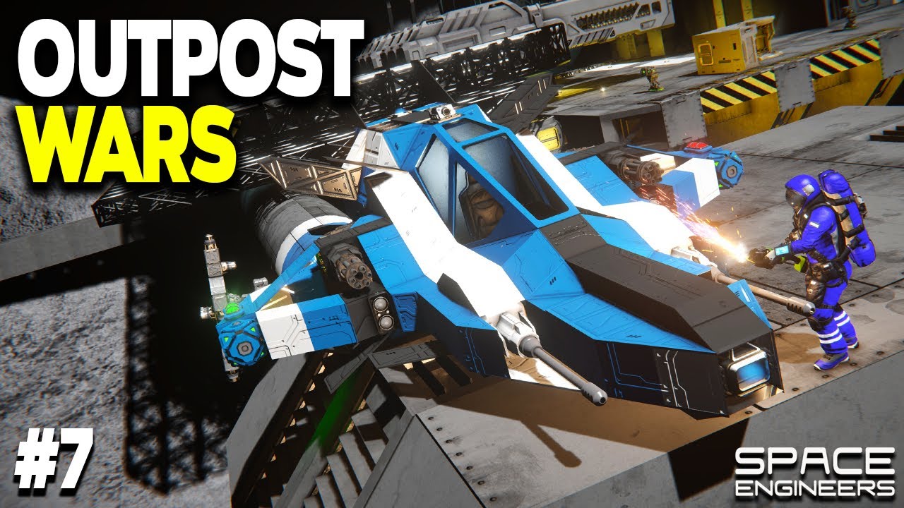 Preparing An Attack! - Space Engineers: OUTPOST WARS - Ep #7 - YouTube