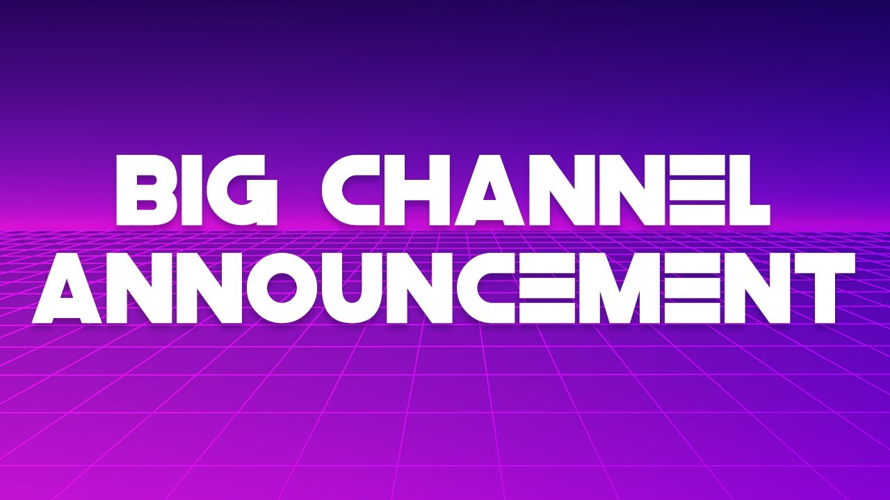 Friday Talk and BIG Channel Announcement - Let's talk about it - YouTube