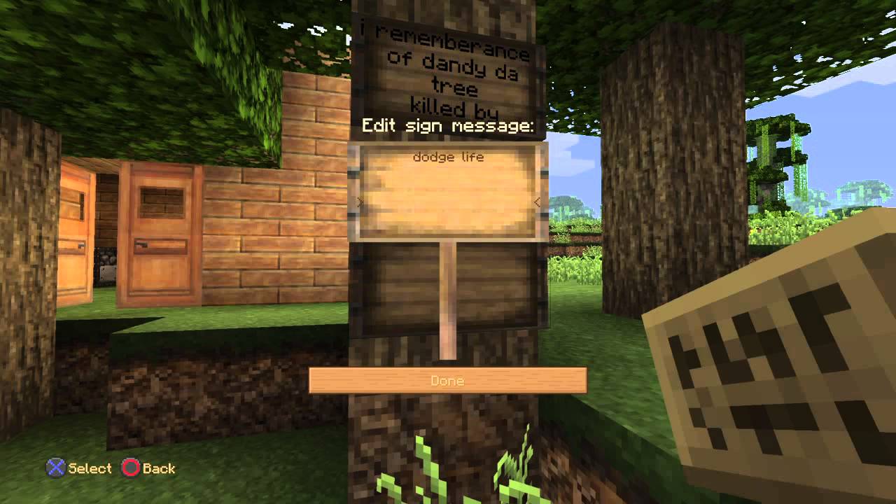 Minecraft ep3 tree murderer - YouTube