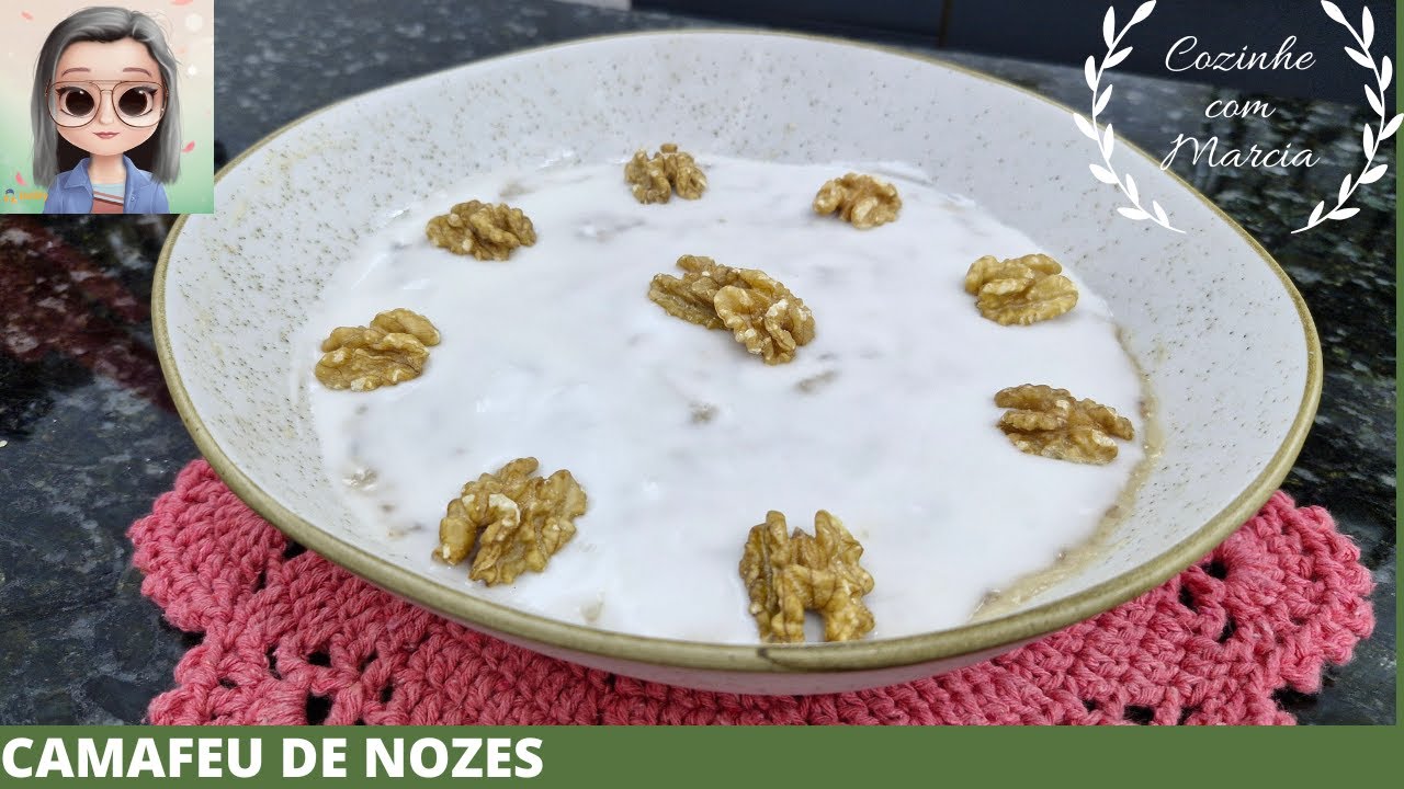 COMO FAZER UM DELICIOSO CAMAFEU DE NOZES NA TRAVESSA!! - YouTube