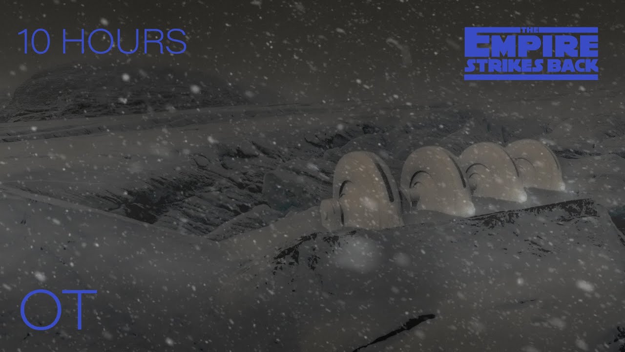 Snowstorm on Hoth | Star Wars Empire Strikes Back Inspired Blizzard ...