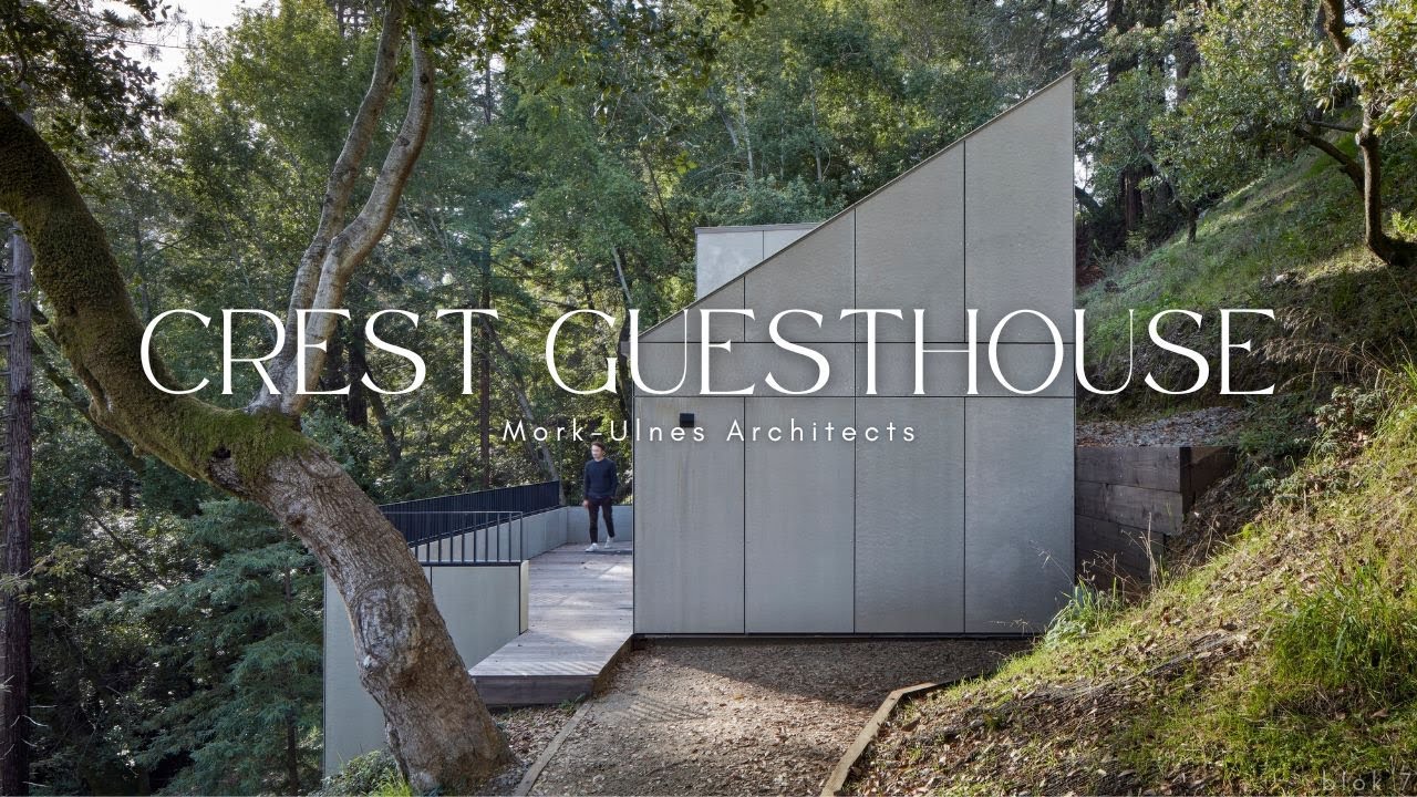 Smart Small Home Design on a Hillside! | Crest Guesthouse - YouTube