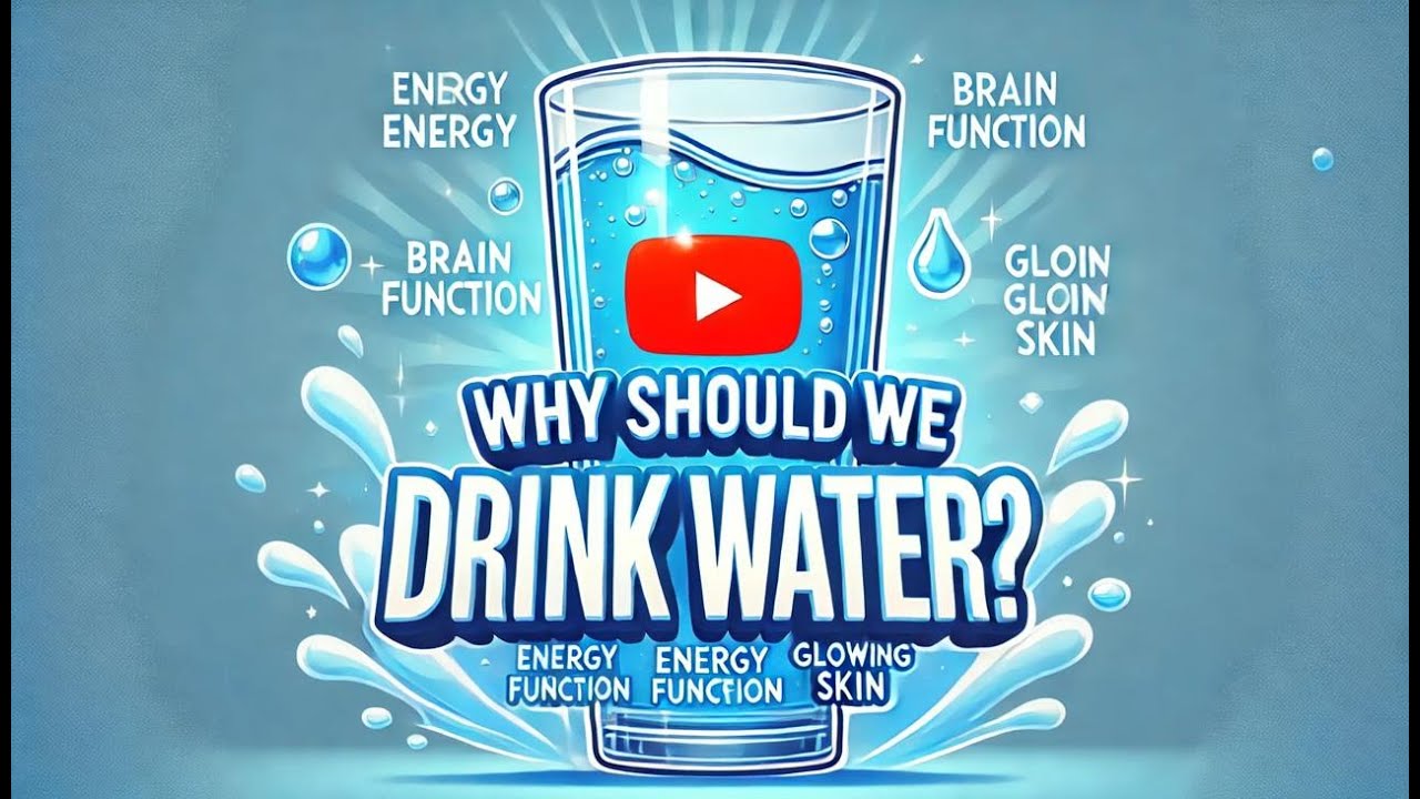 Why should we drink water ? - YouTube