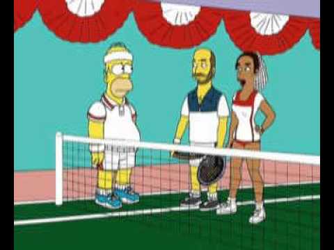 les simpson tennis la malice - YouTube
